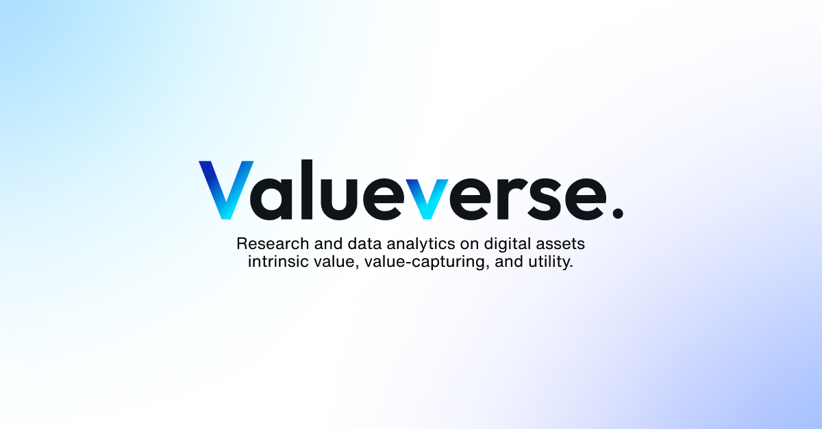 Valueverse | Token tracker focused on Economic Design, Value-Capturing ...